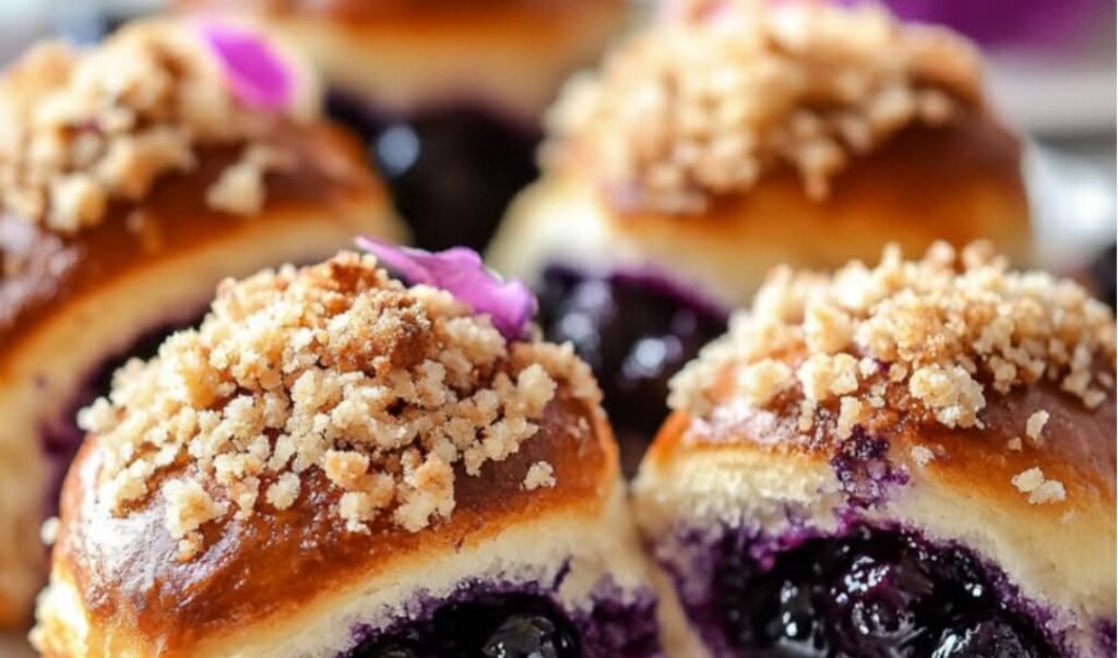 Polish Blueberry Buns Jagodzianki – Food Lovers