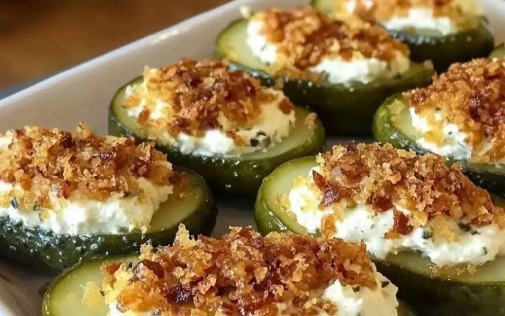 Air Fryer Stuffed Pickles – Food Lovers