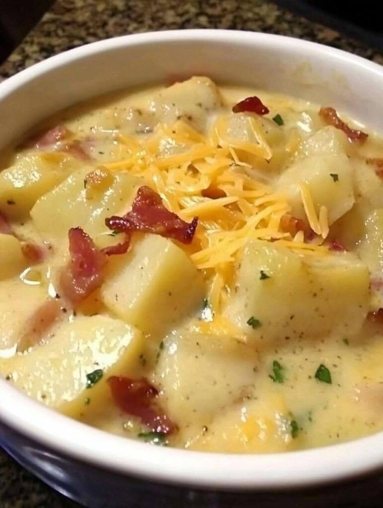 Loaded Cheesy Potato Soup – Food Lovers