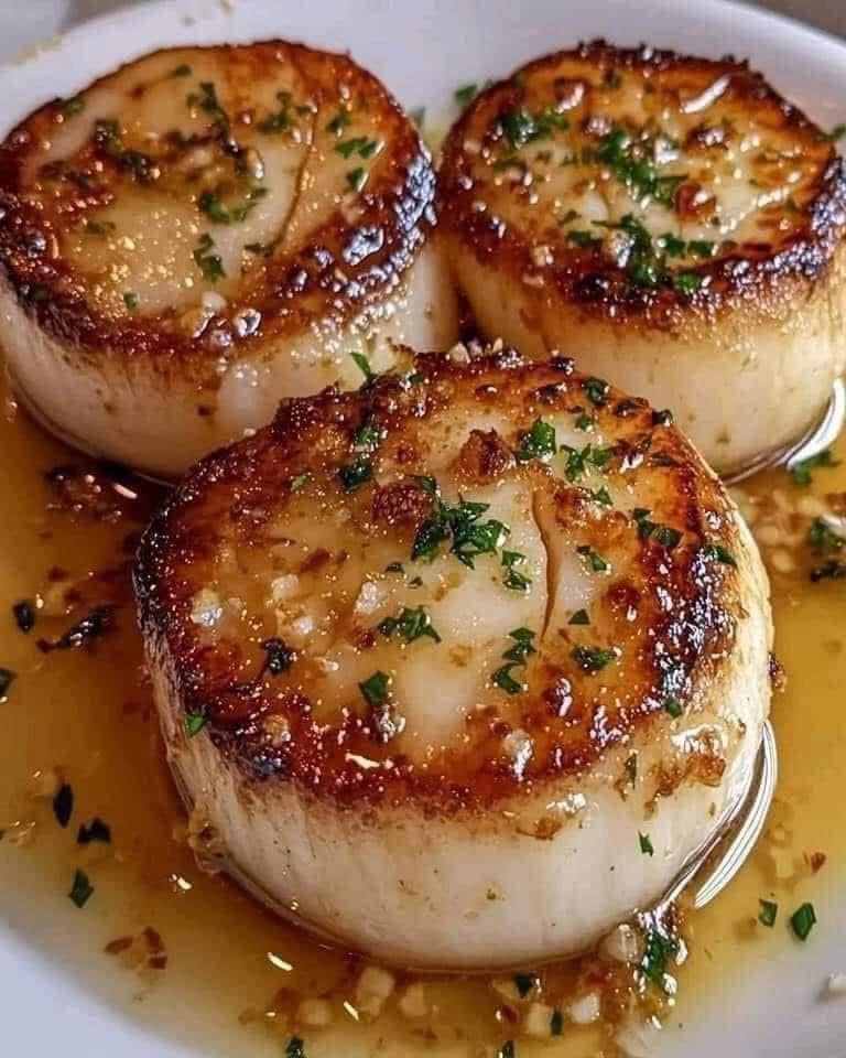 Garlic Butter Seared Scallops – Food Lovers
