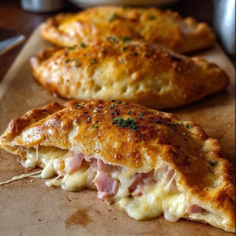 Ham and Cheese Calzones – Food Lovers